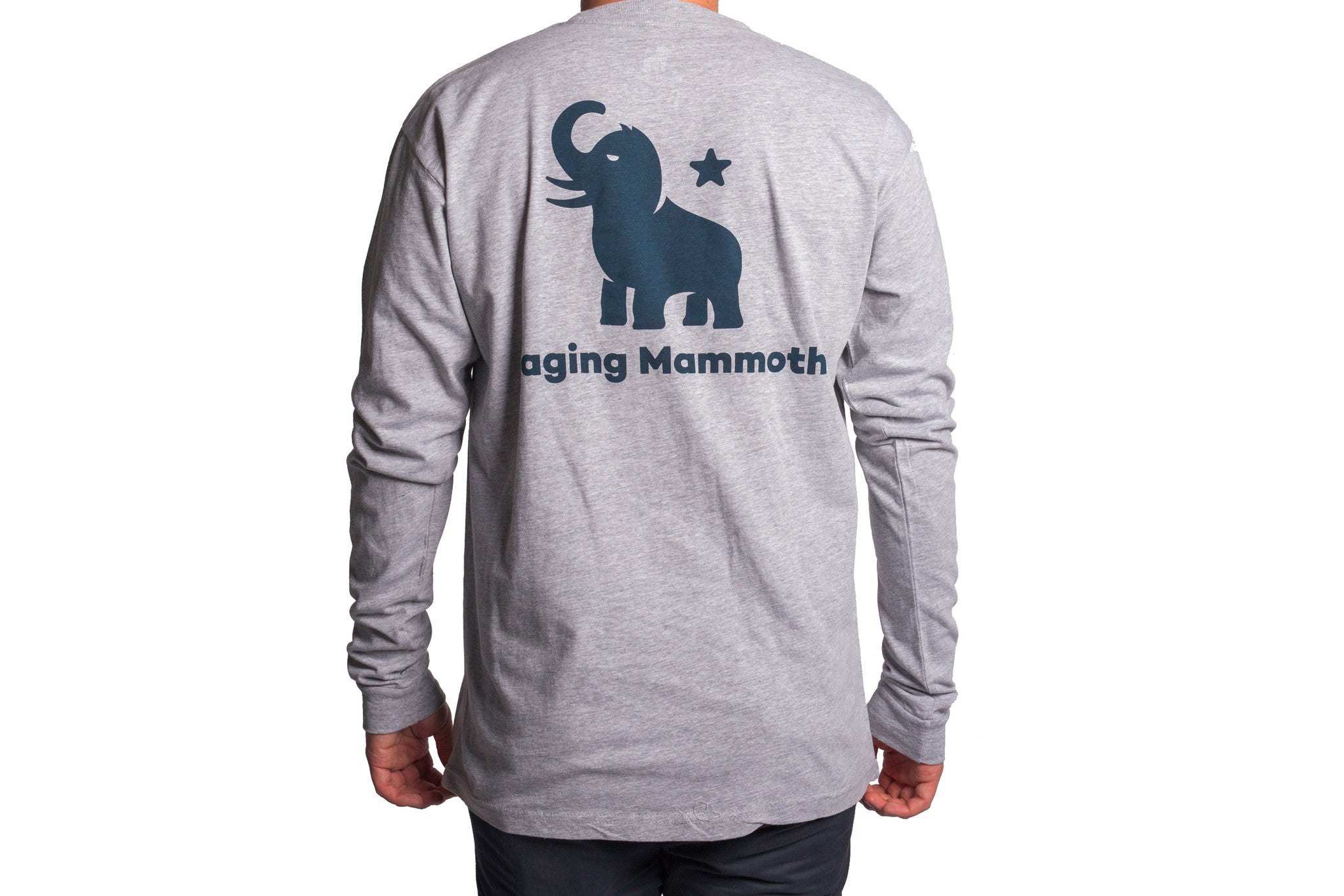 Blue Mammoth Long Sleeve – Raging Mammoth